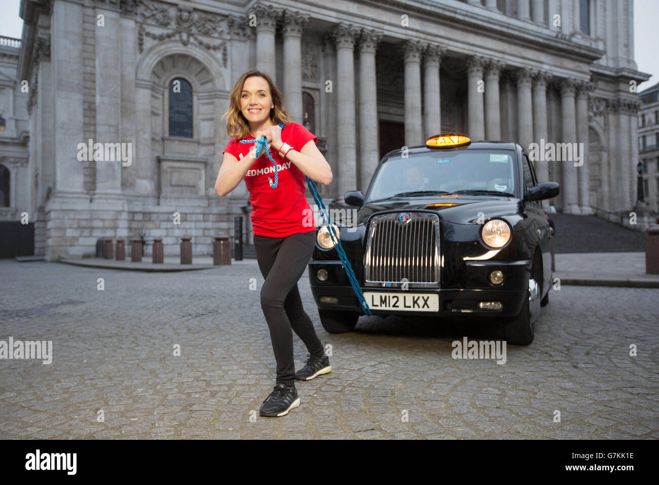 Fitness First Red Monday campaign Stock Photo - Alamy
