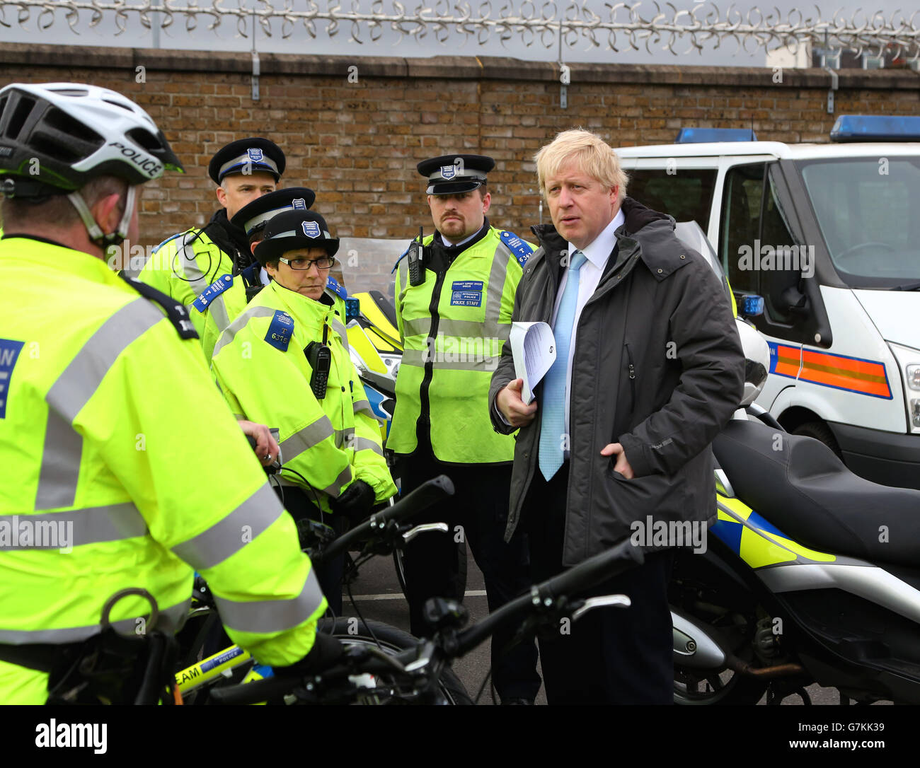 Roads Transport Policing Command visit Stock Photo - Alamy