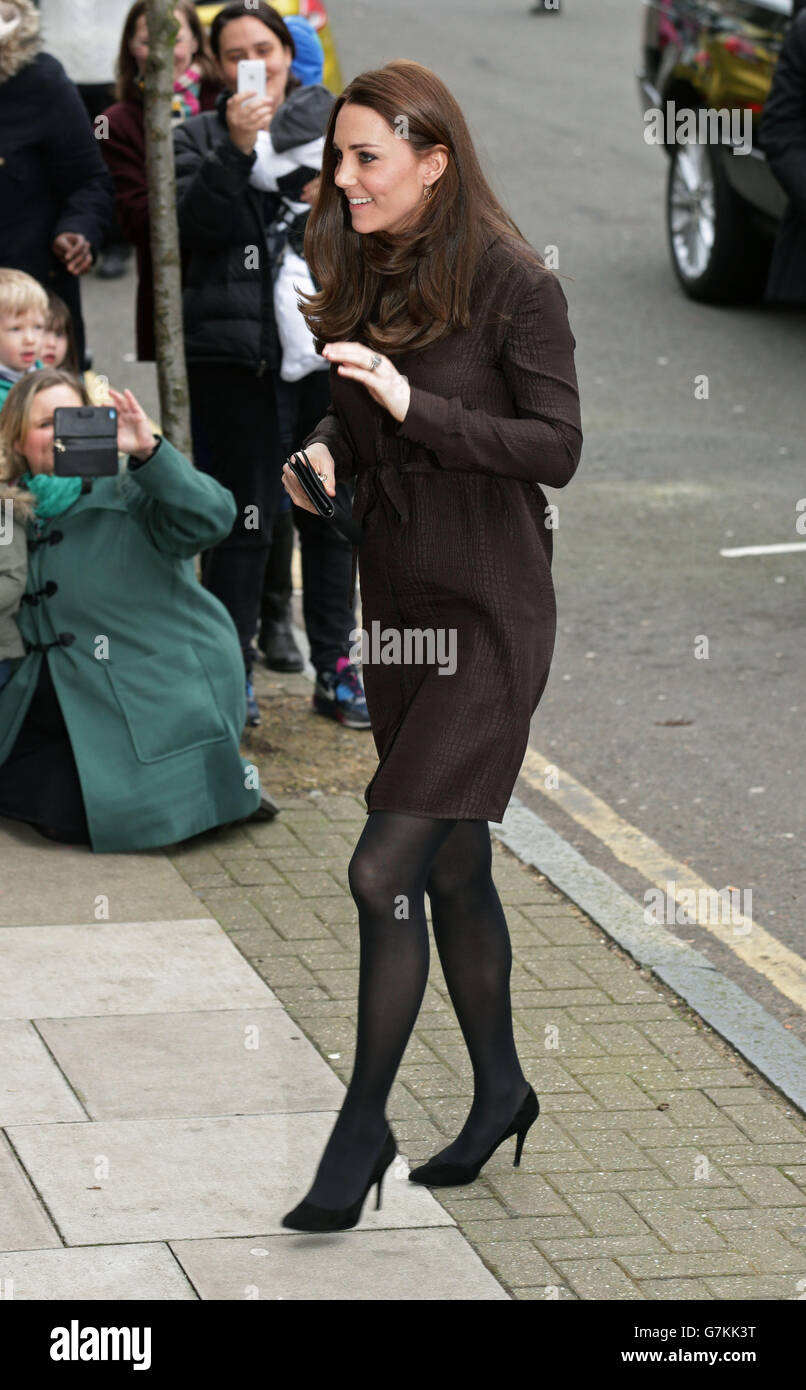The Duchess of Cambridge arrives at The Fostering Network, to celebrate ...