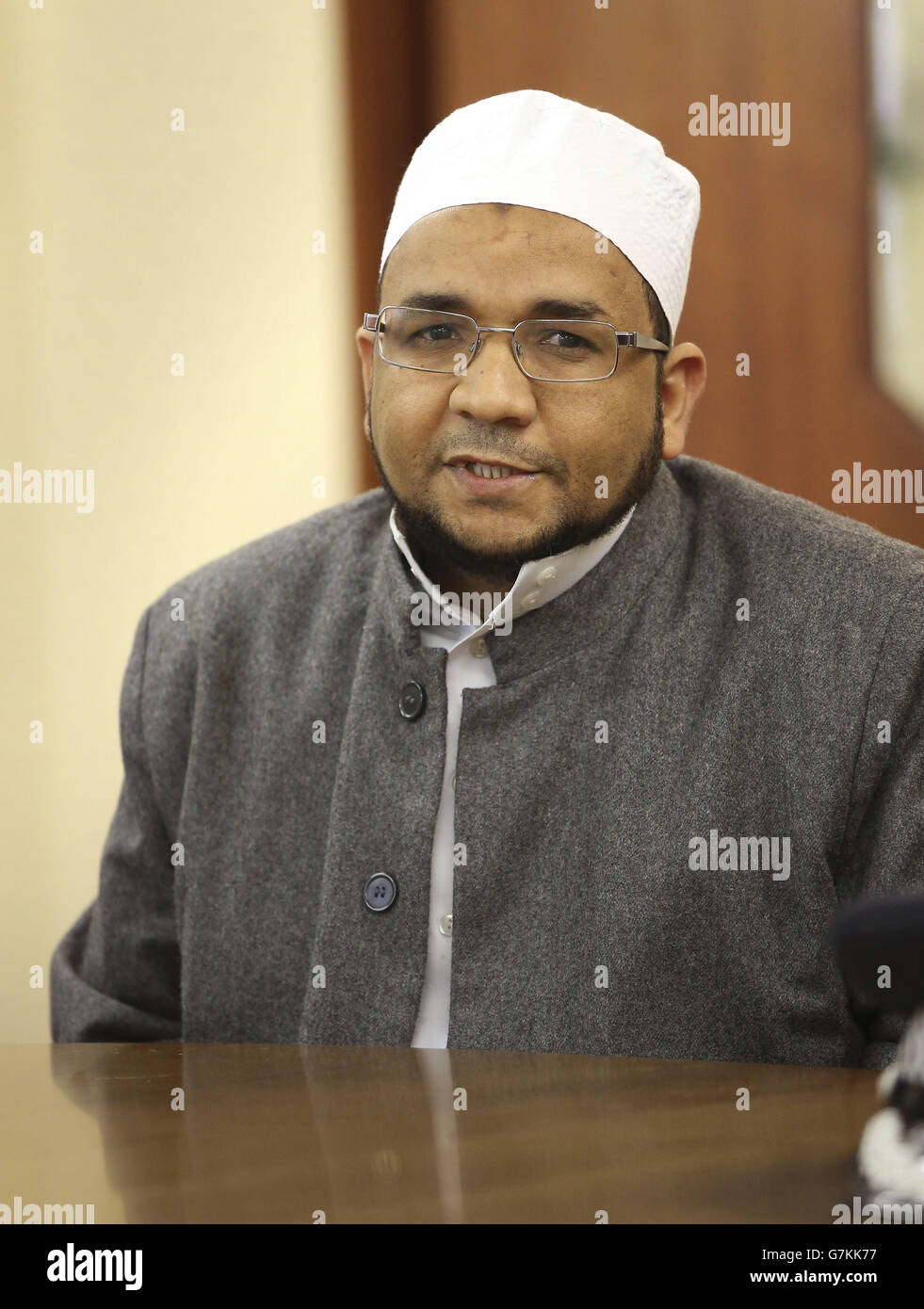 Sheikh Khalifa the Imam of Regent's Park Mosque at an interfaith Unity ...