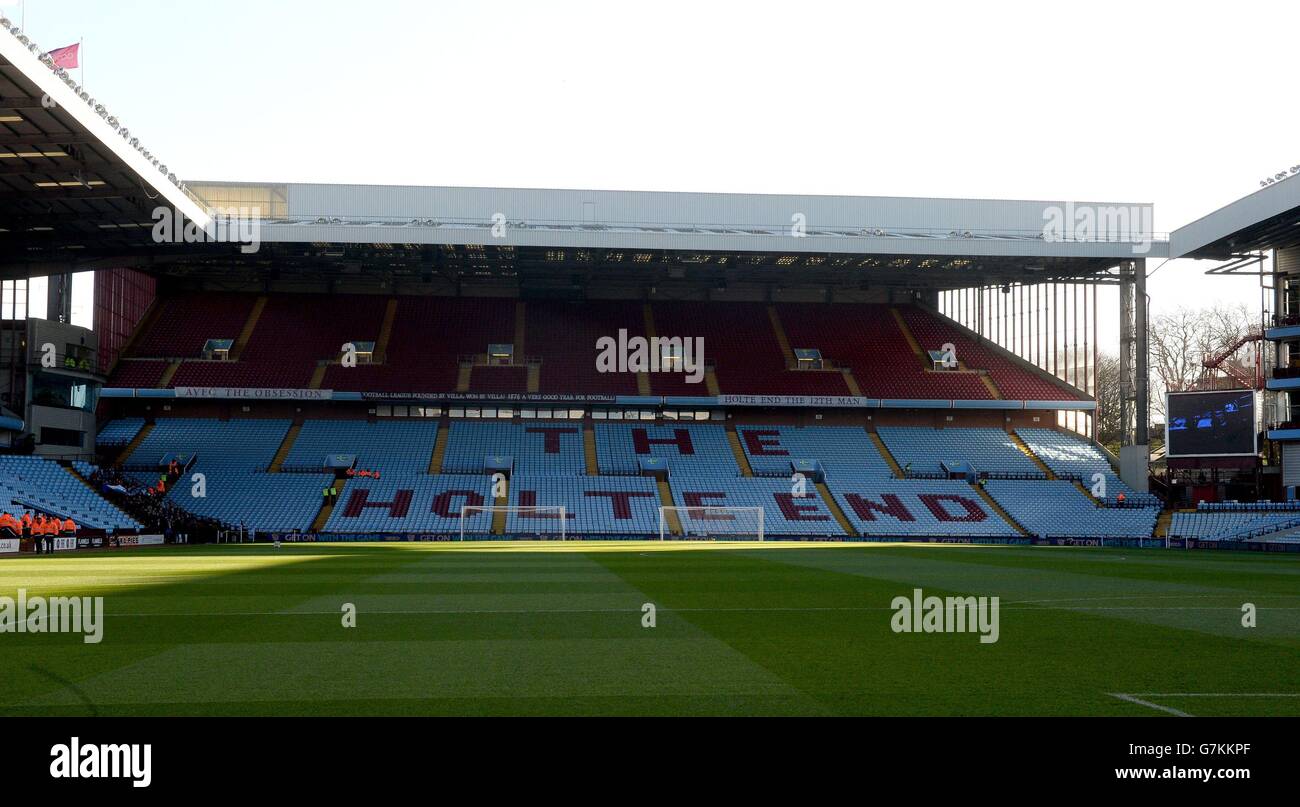 The holte end of villa park hi-res stock photography and images - Alamy