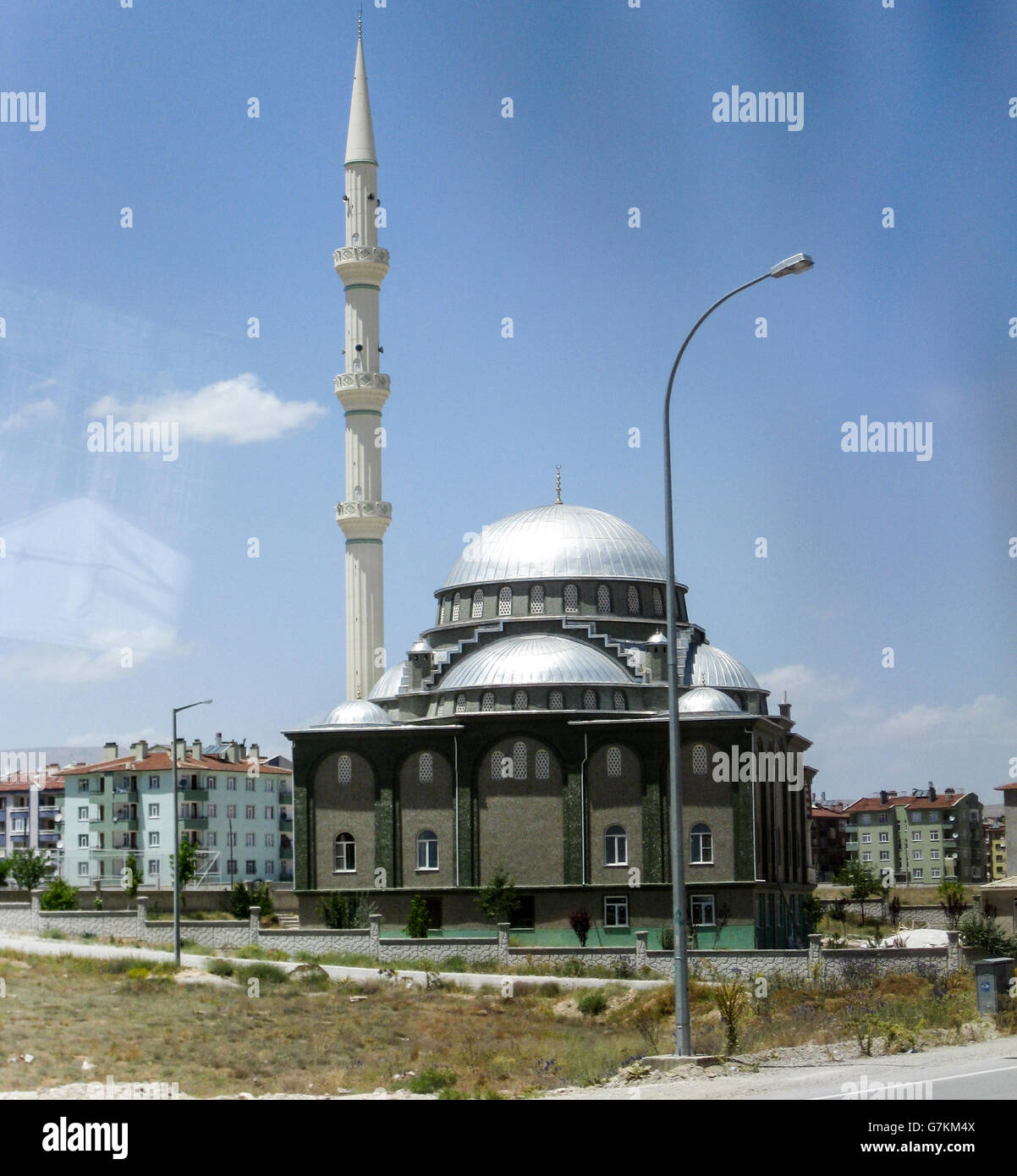 Single Minaret Mosque Konya Turkey Stock Photo - Alamy