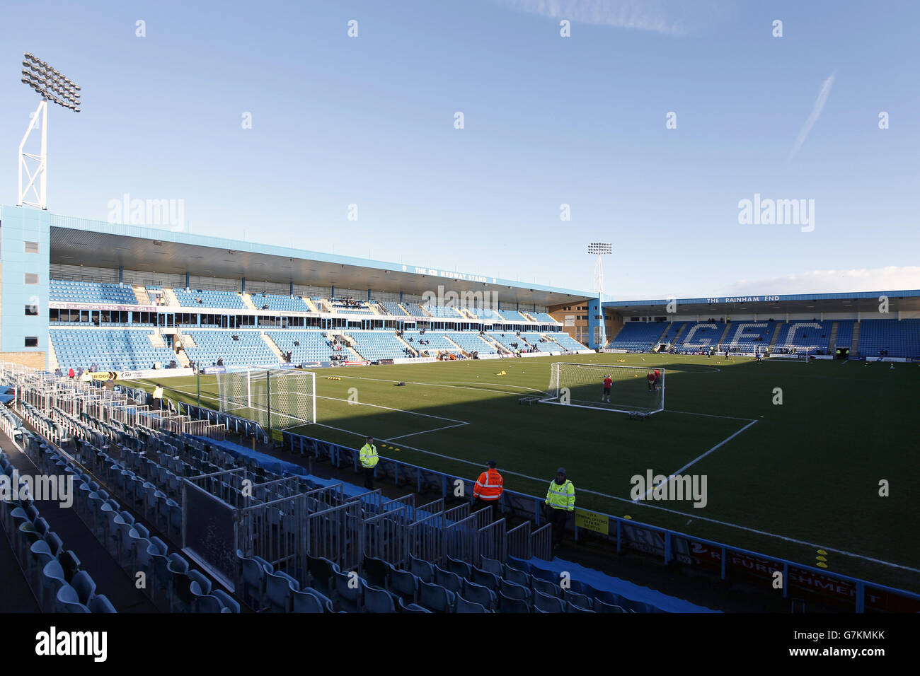 Priestfield stadium view hi-res stock photography and images - Alamy