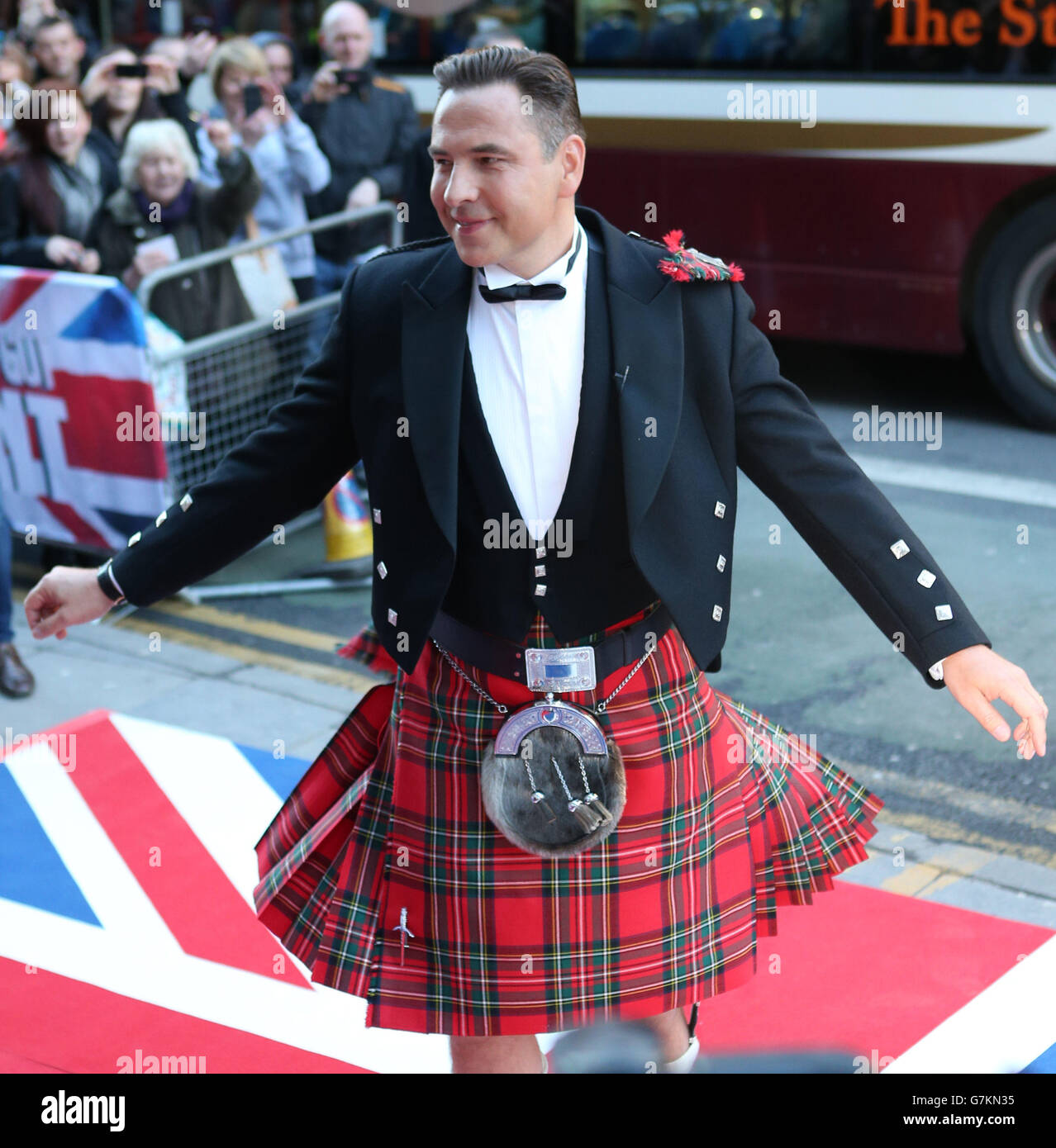 Britain's Got Talent Judge David Walliams arrives at the Festival ...