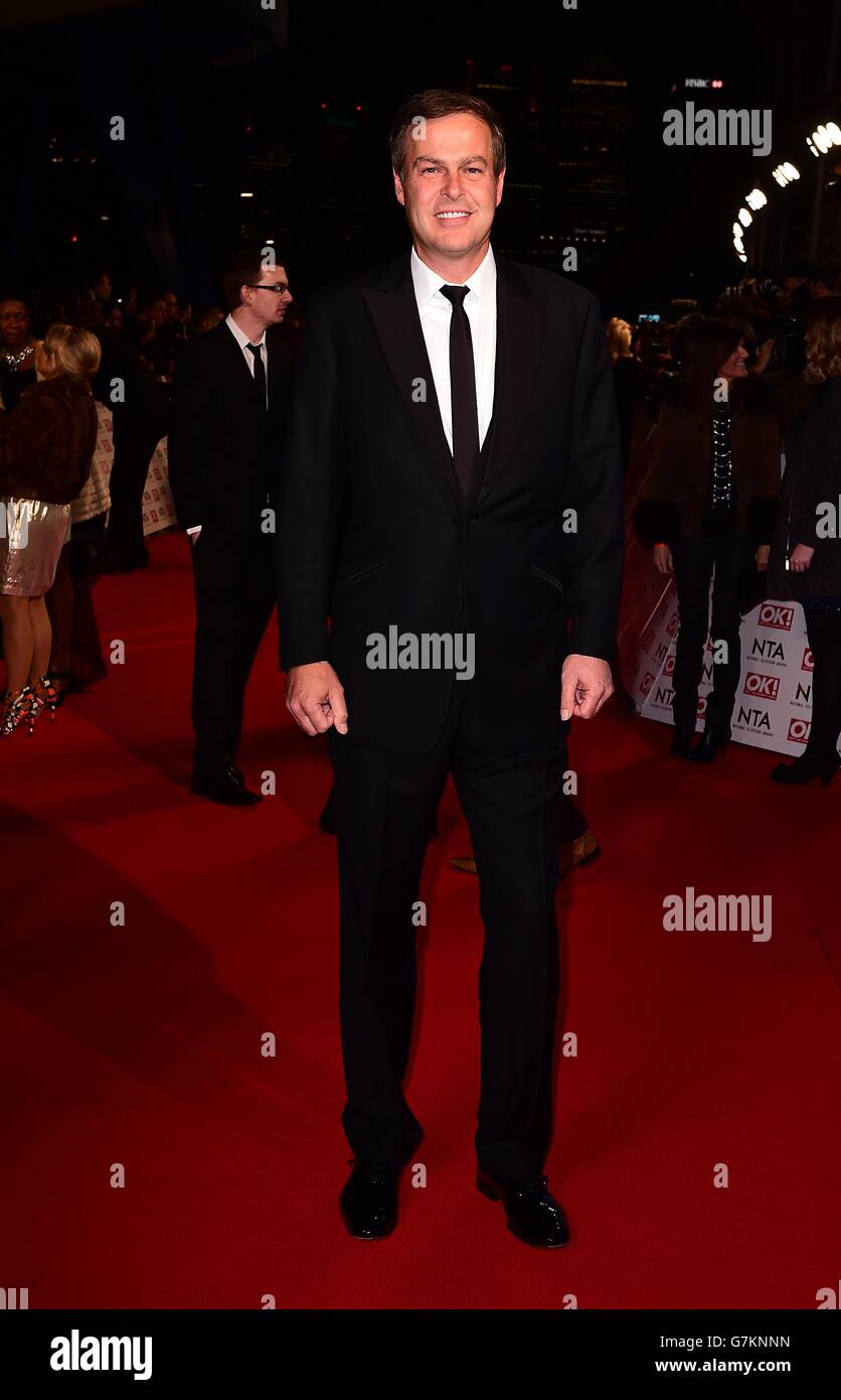 Peter Jones arriving for the 2015 National Television Awards at the O2 ...