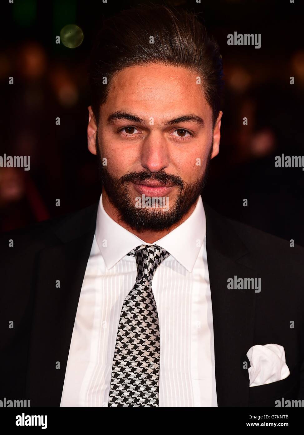 Mario Falcone arriving for the 2015 National Television Awards at the ...