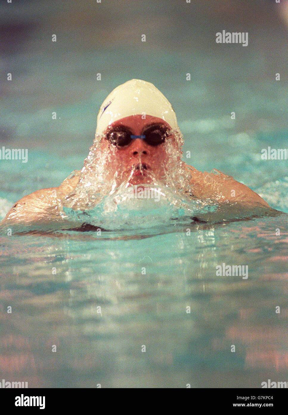 Swimming ... Swimming World Cup 1997 ... Glasgow Stock Photo - Alamy