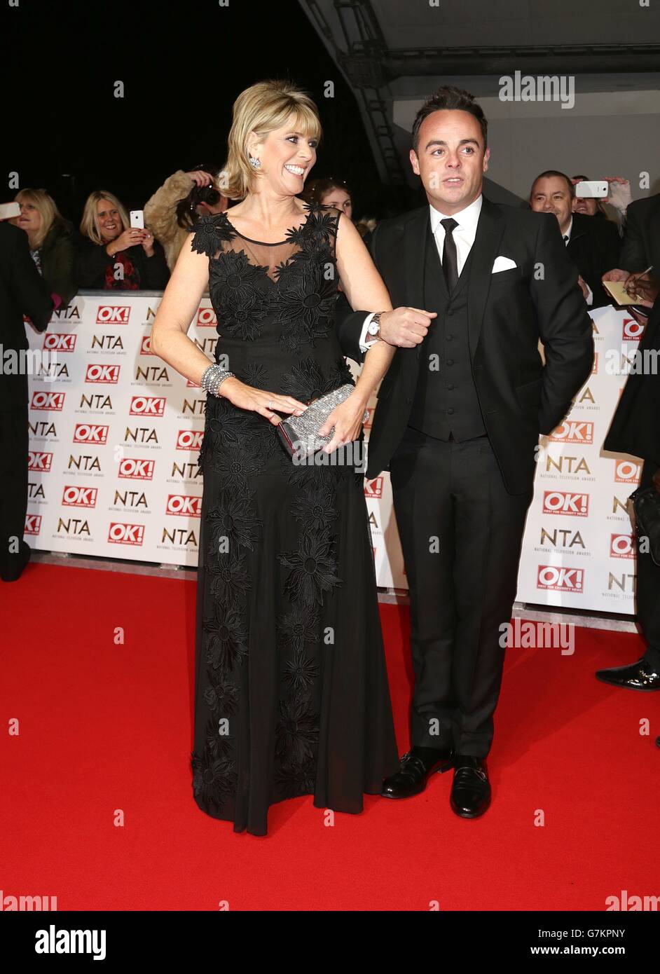 Ruth Langsford and Anthony McPartlin arriving for the 2015 National ...