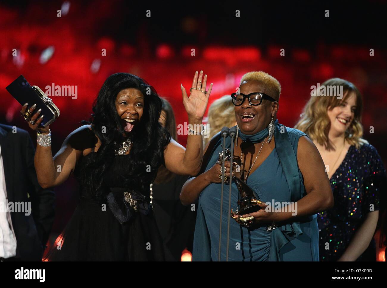 Sandra Martin and Sandy Channer accept the award for Best Factual ...