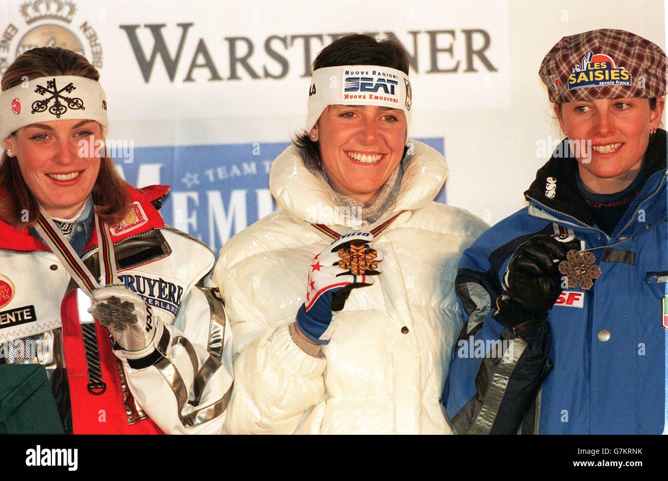 Skiing - Alpine World Skiing Championships - Women's Giant Slalom Stock ...