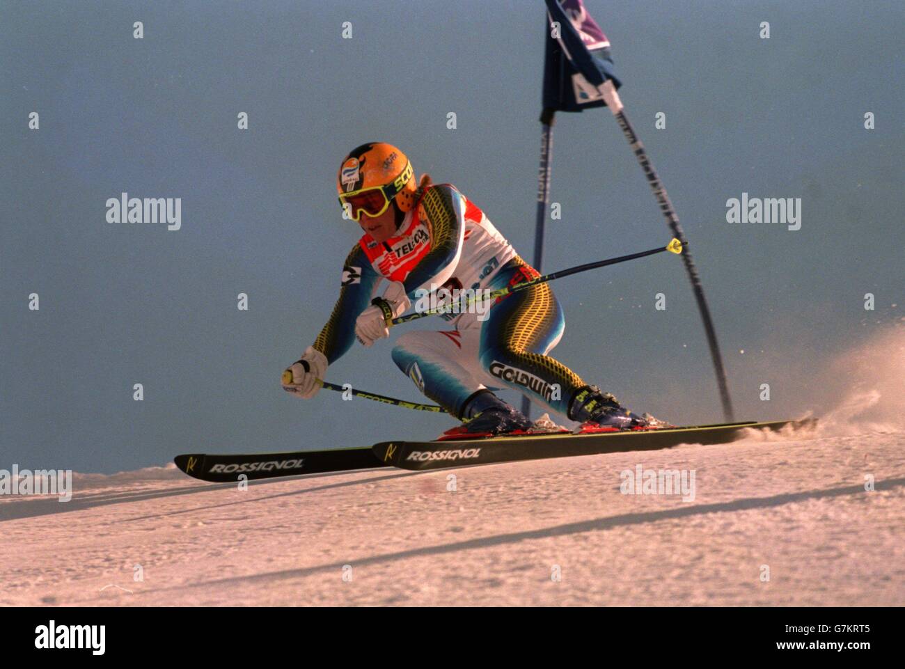 Skiing - Alpine World Skiing Championships - Women's Giant Slalom Stock ...