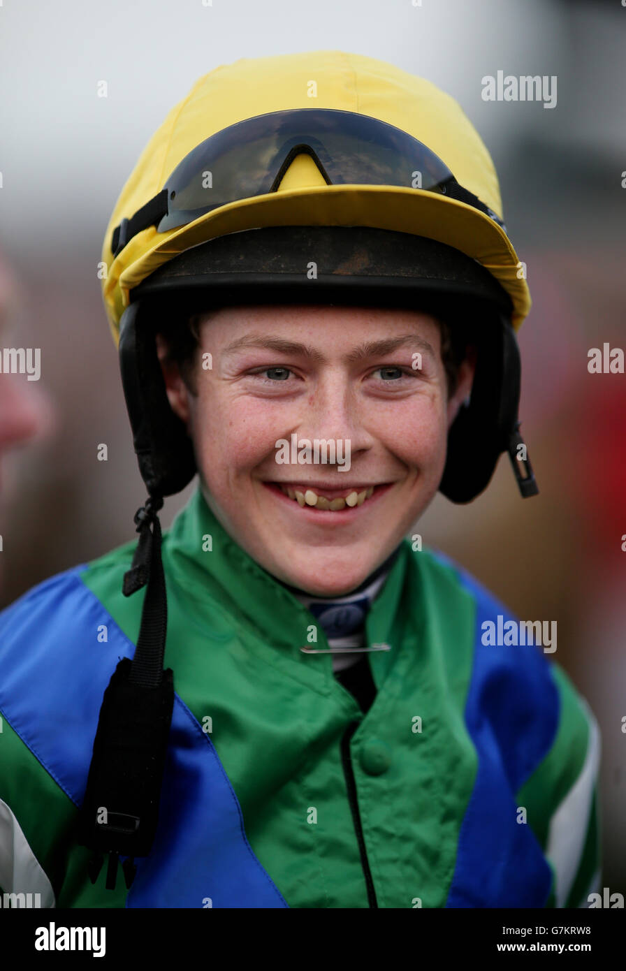 Horse Racing - Warwick Racecourse. Jockey Mr M.Ennis at Warwick ...