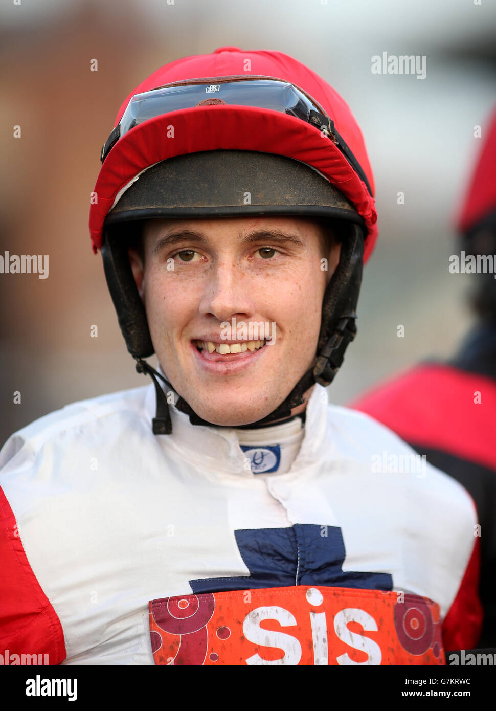 Horse Racing - Warwick Racecourse. Jockey Adam Johns at Warwick ...