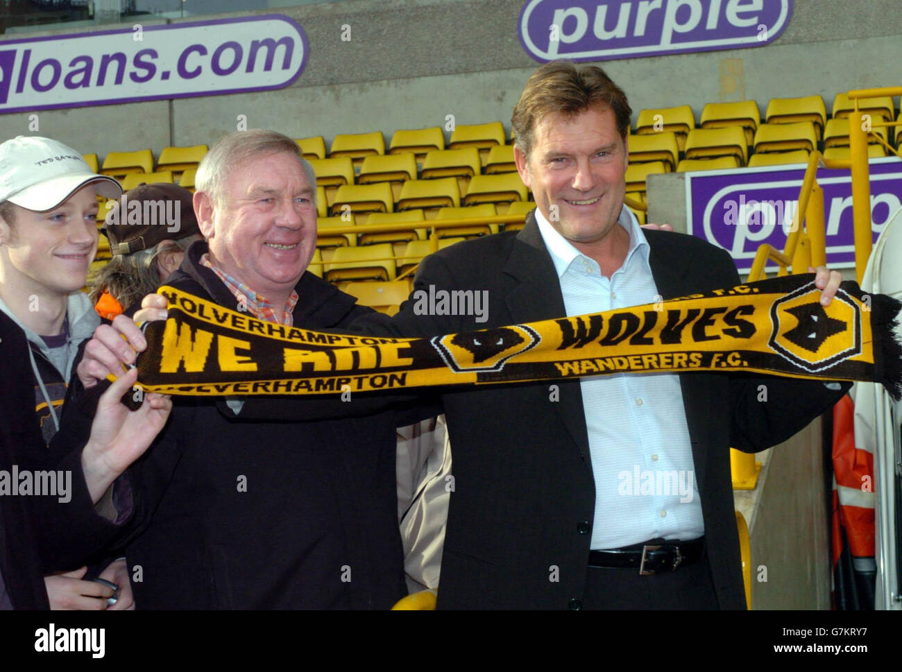 Glenn Hoddle is unveiled as Wolverhampton Wanderers' new manager at the ...