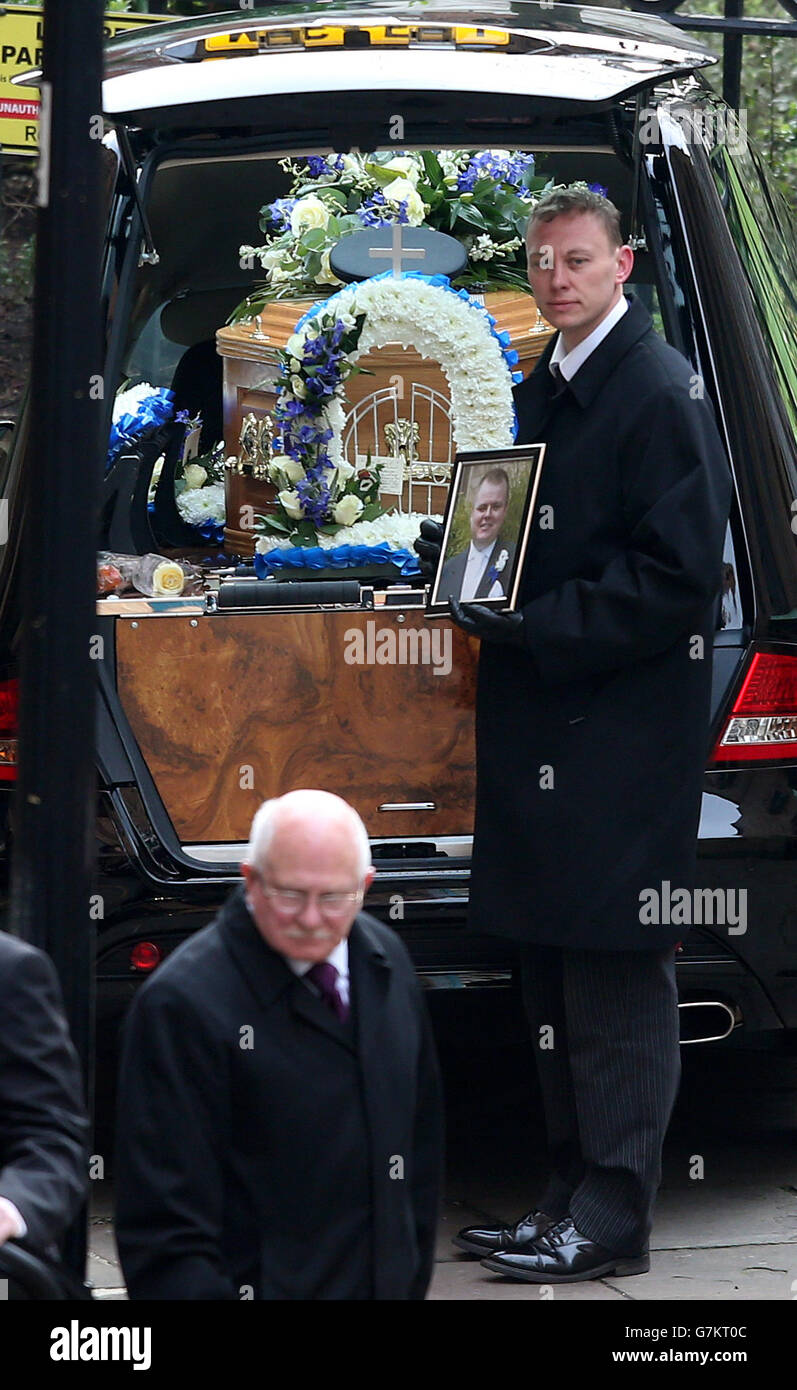 The funeral of Pc Neil Doyle, 36, at Liverpool Parish Church, Pc Doyle ...