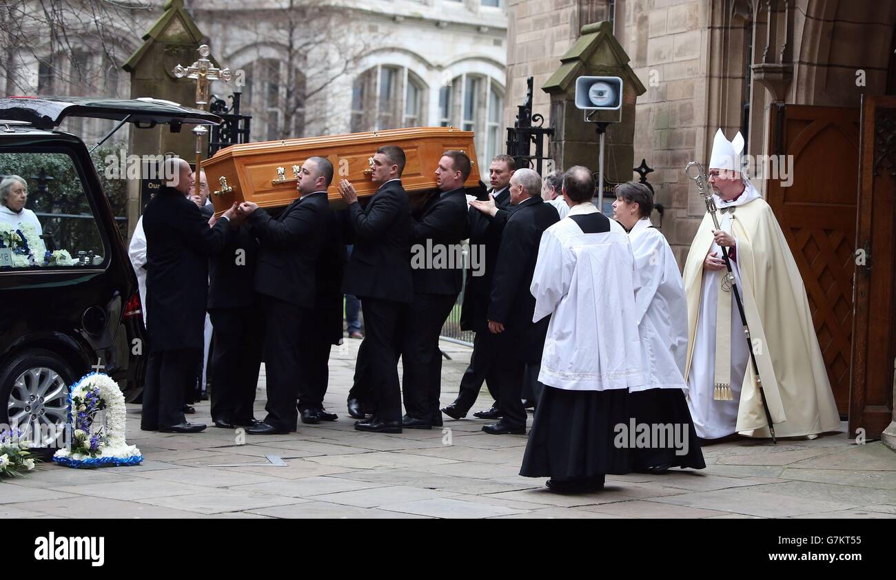 Pc Neil Doyle funeral Stock Photo - Alamy