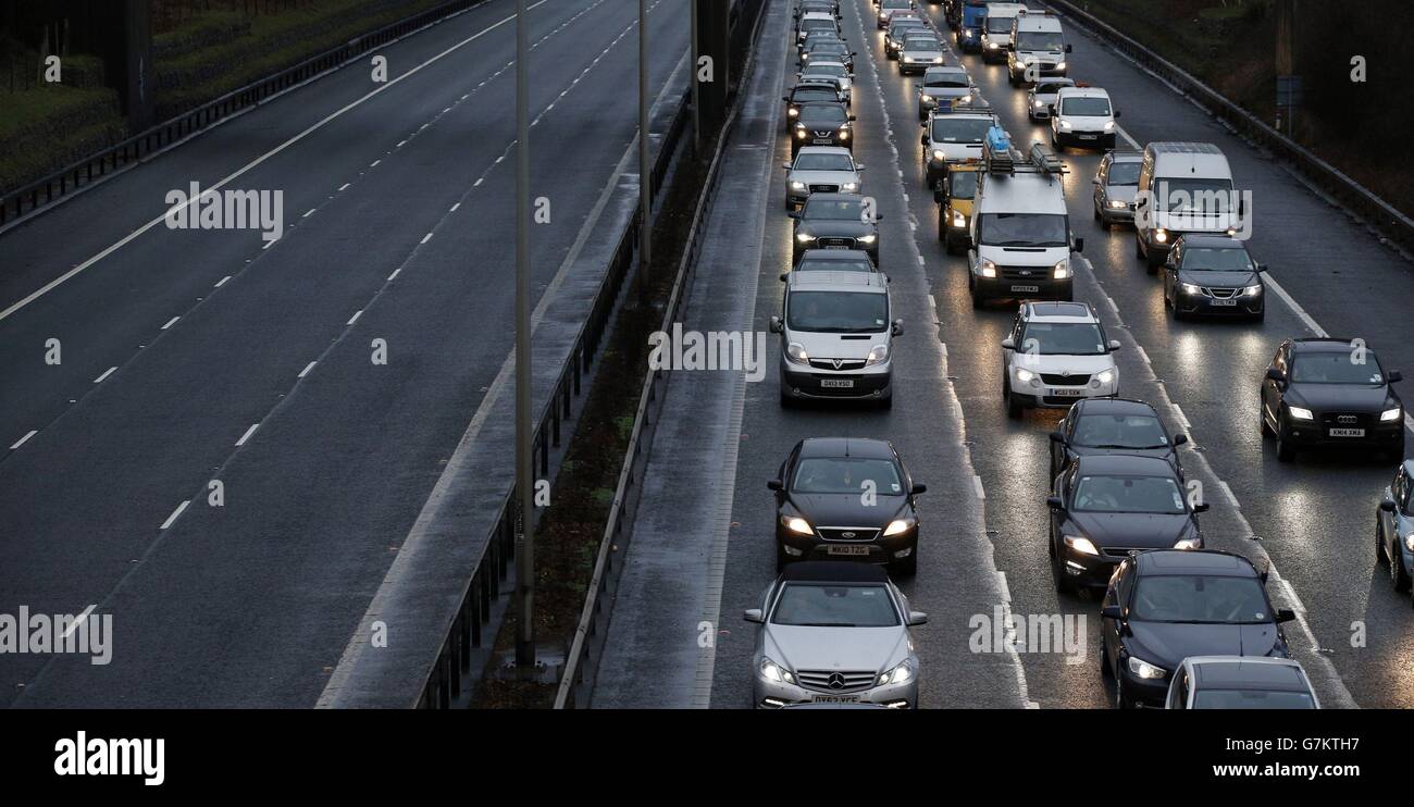 M40 delays hi-res stock photography and images - Alamy