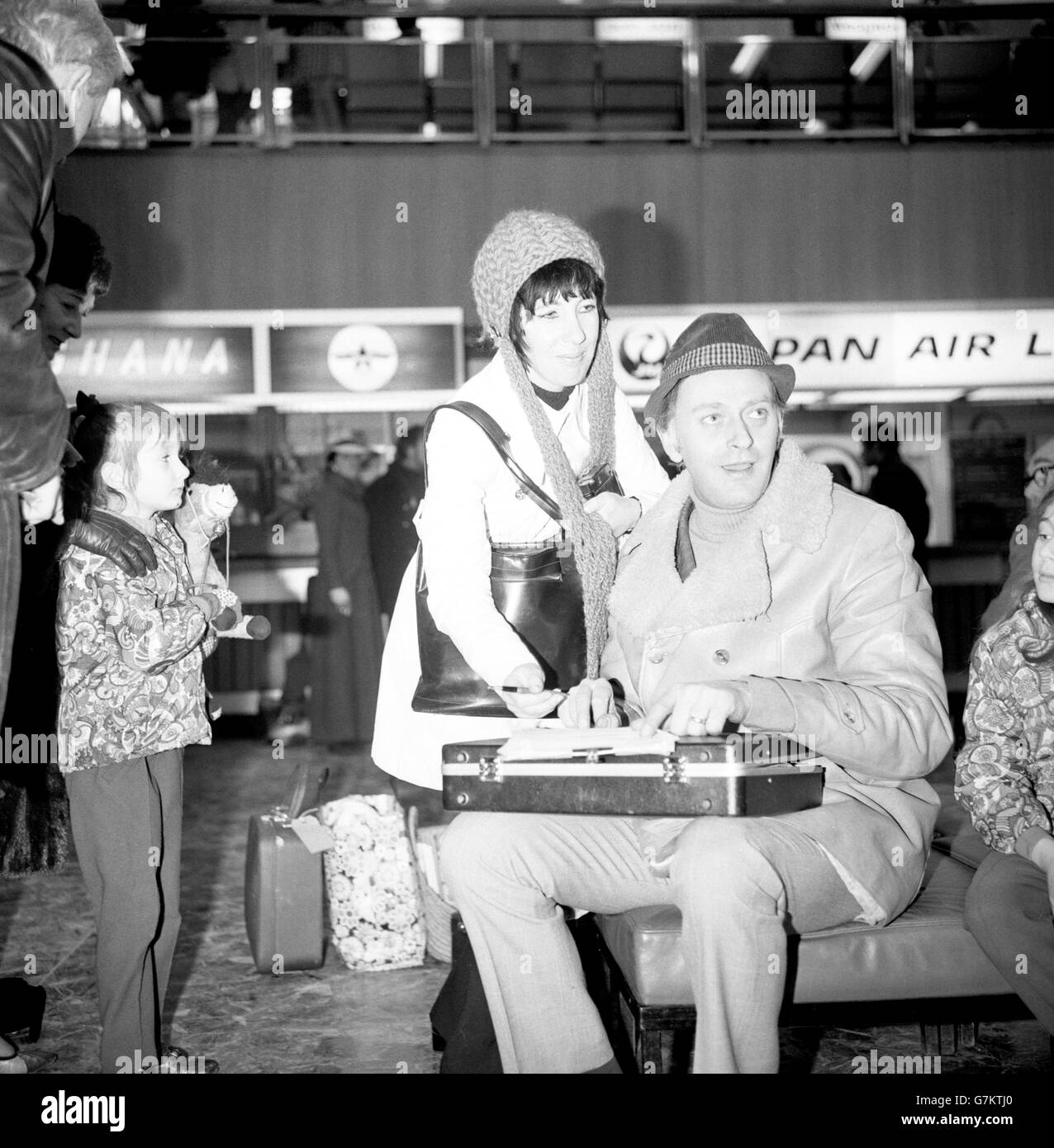 Actor Barrie Ingham And His Wife High Resolution Stock Photography and ...