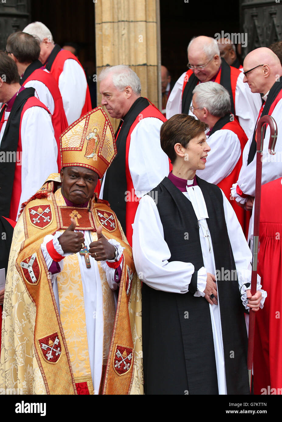 First female Bishop consecration Stock Photo - Alamy