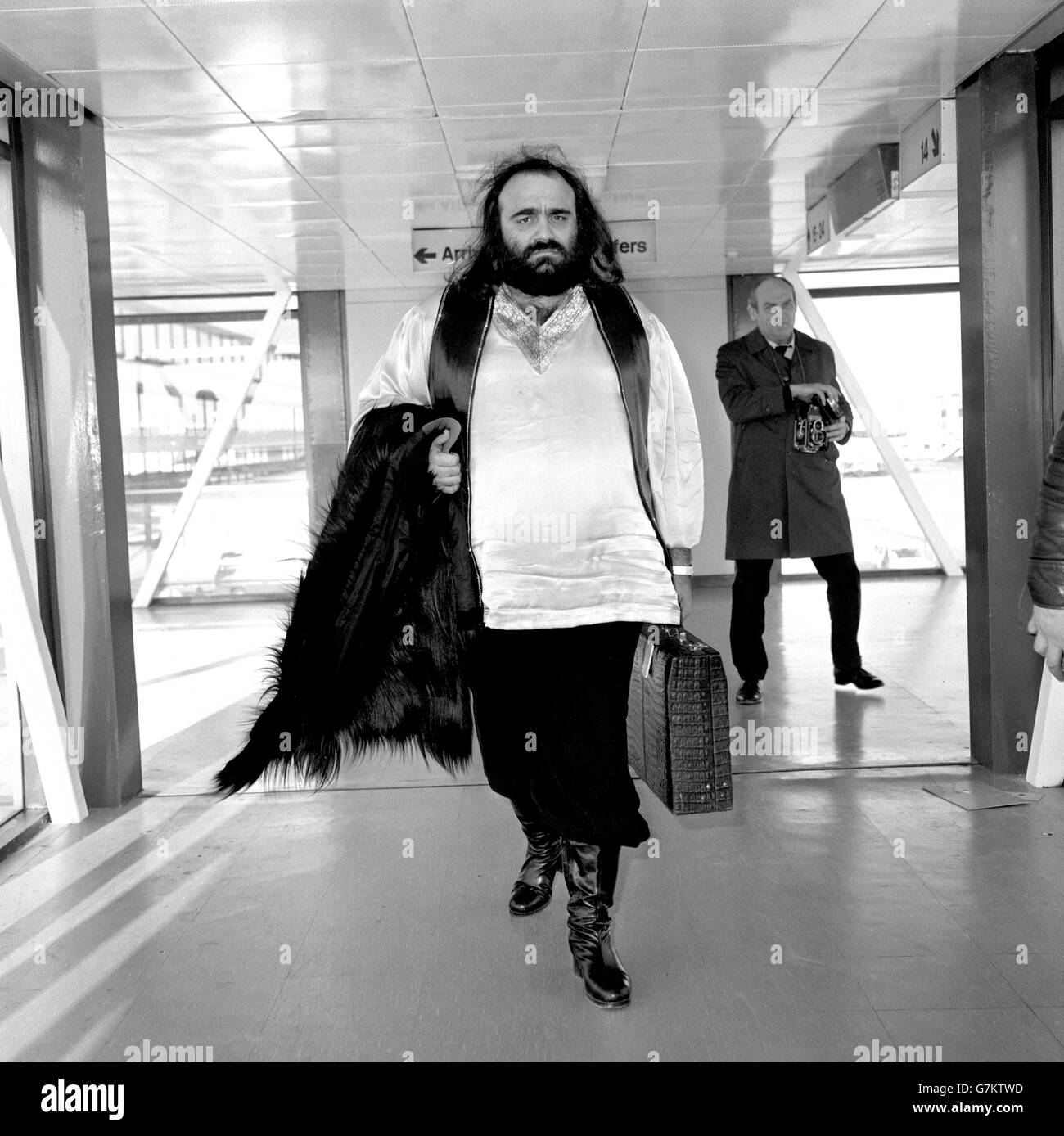 Demis roussos heathrow hi-res stock photography and images - Alamy