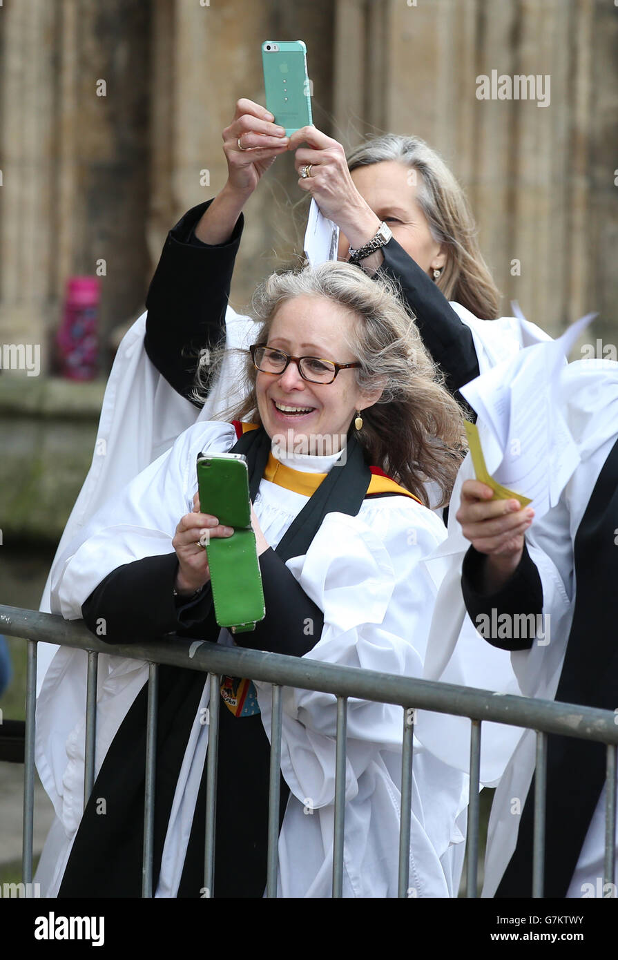 First female Bishop consecration Stock Photo - Alamy