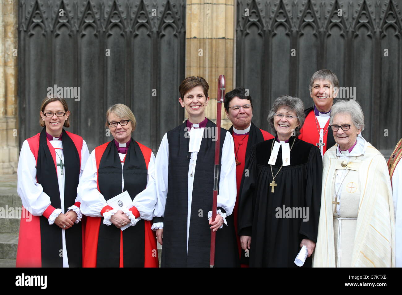 First female Bishop consecration Stock Photo - Alamy