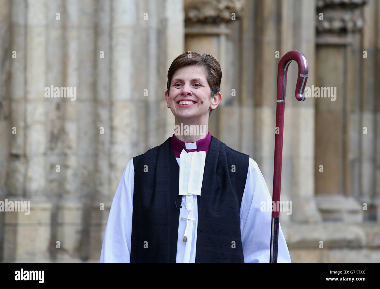First female Bishop consecration Stock Photo - Alamy