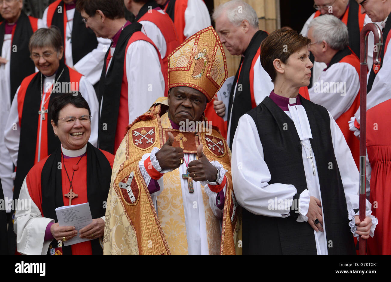 First female Bishop consecration Stock Photo - Alamy