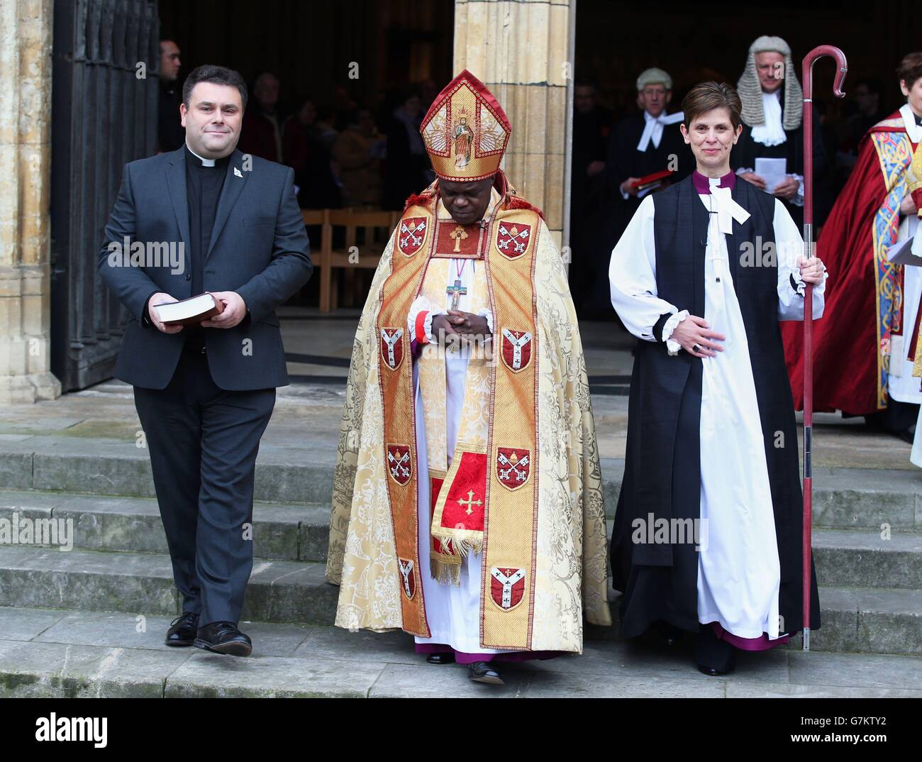 From the left rev george lane husband of libby hi-res stock photography ...