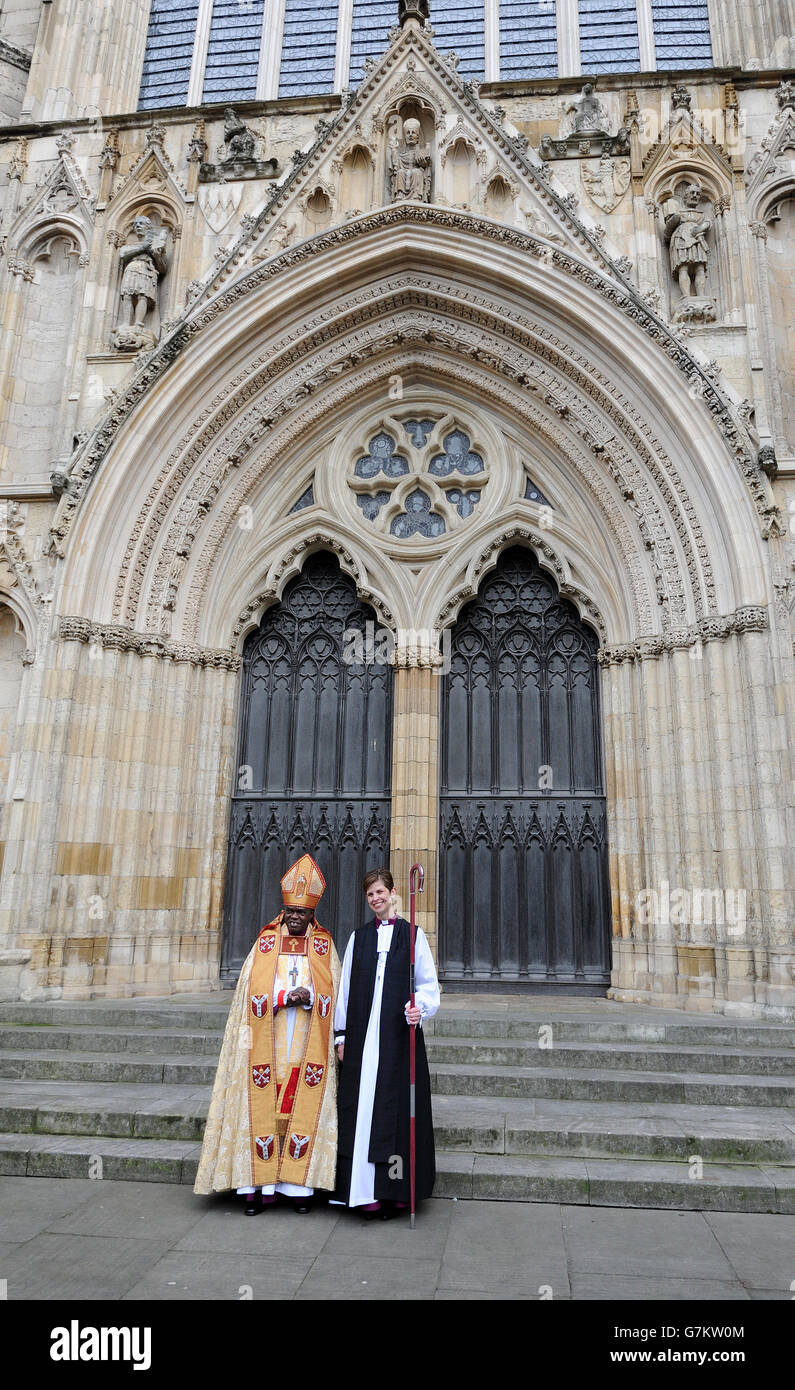 First female Bishop consecration Stock Photo - Alamy