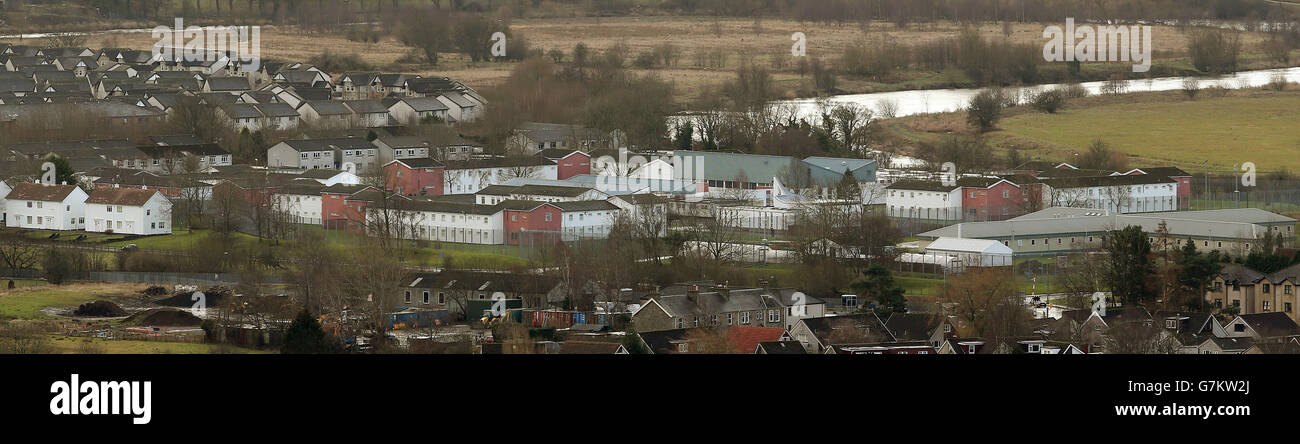 General view of Cornton Vale prison in Stirling. Plans to build a new ...