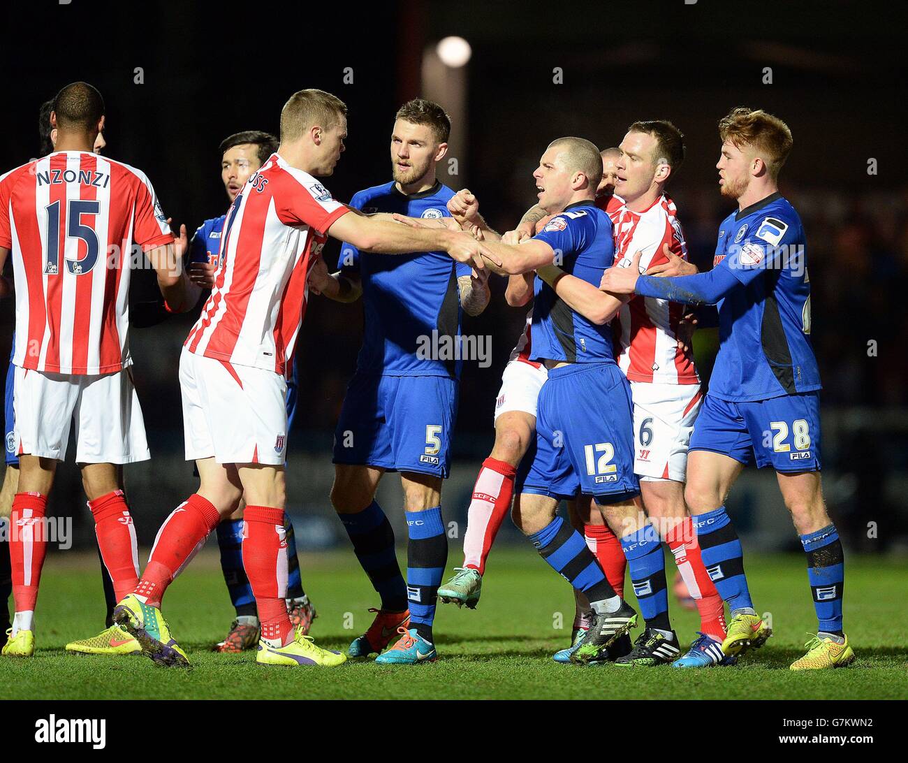 Stoke Citys Ryan Shawcross High Resolution Stock Photography and Images ...