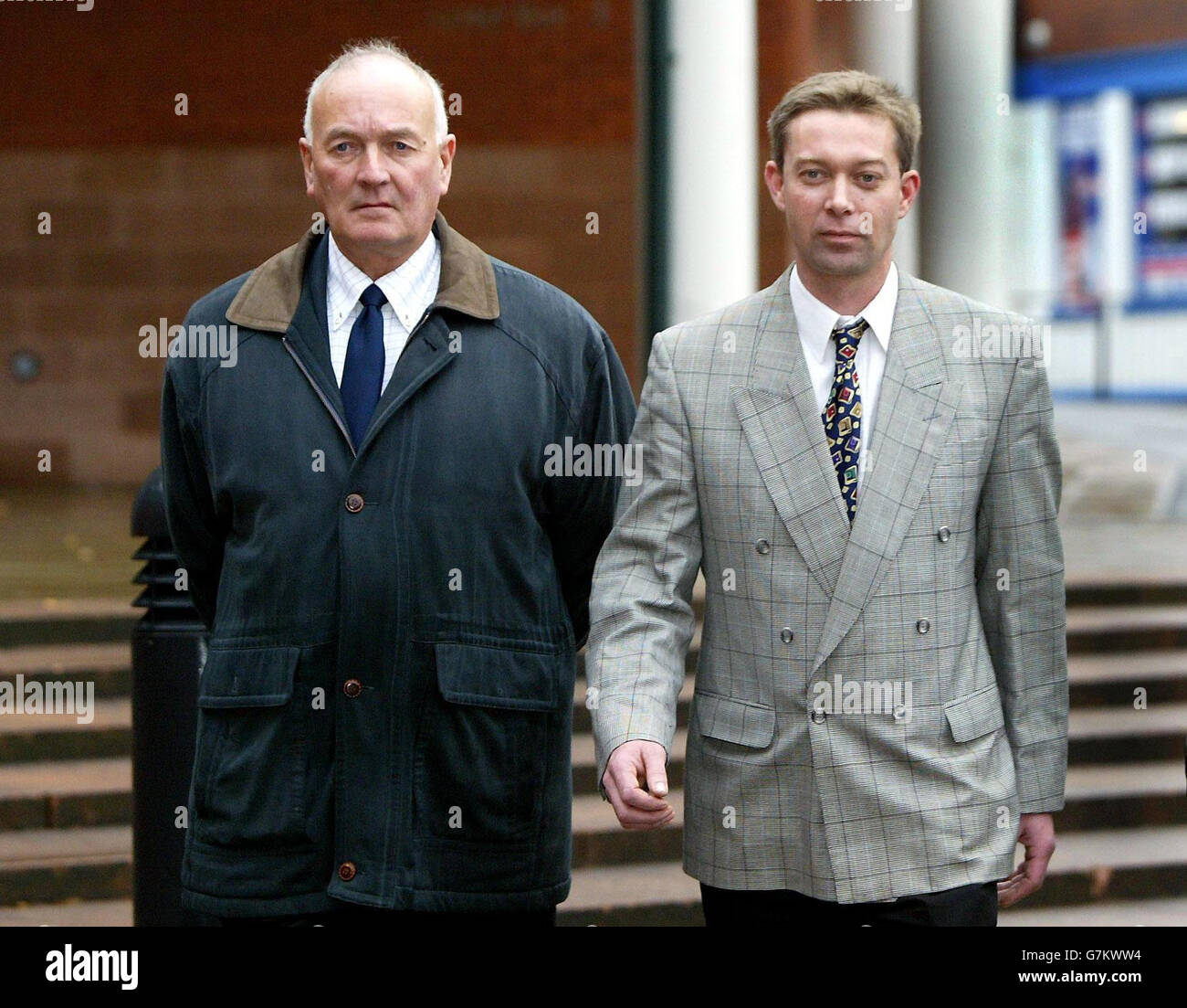 David Eden, 61 (left) and his son, David Eden, 33. They are charged ...