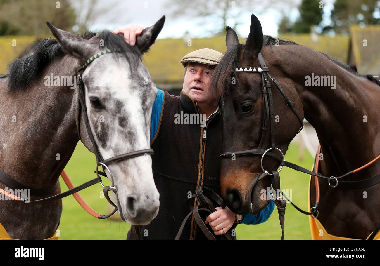 Horse racing nicky henderson stable visit seven barrows stables hi-res ...