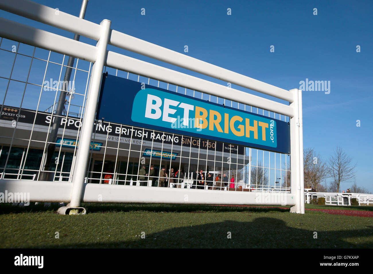 Horse Racing Signage Branding Brand Sign High Resolution Stock ...