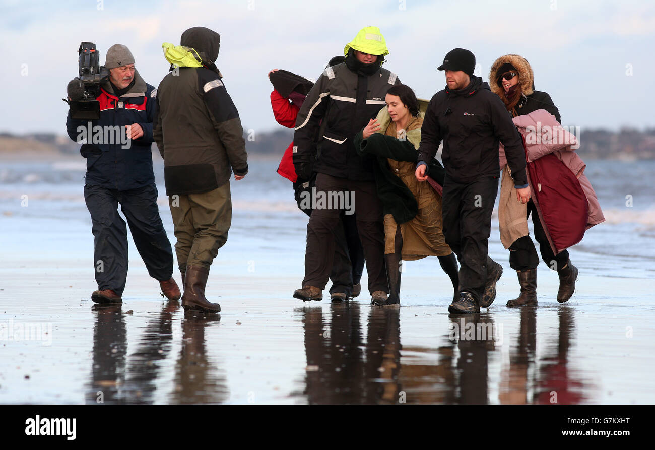 The Secret Scripture filming - Dublin Stock Photo - Alamy