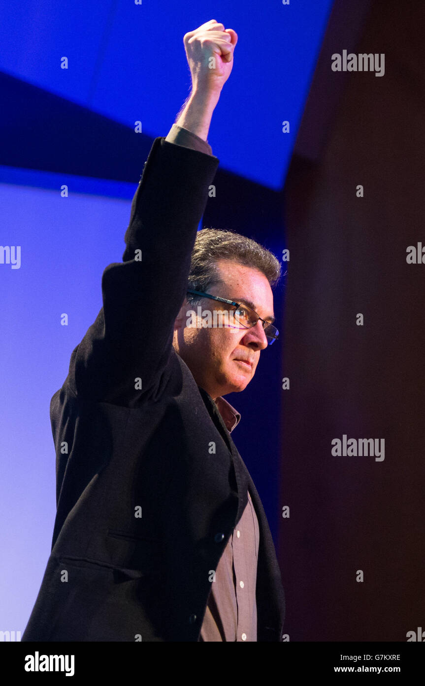 Stathis Kouvelakis, a central committee member of Greece's Syriza party ...