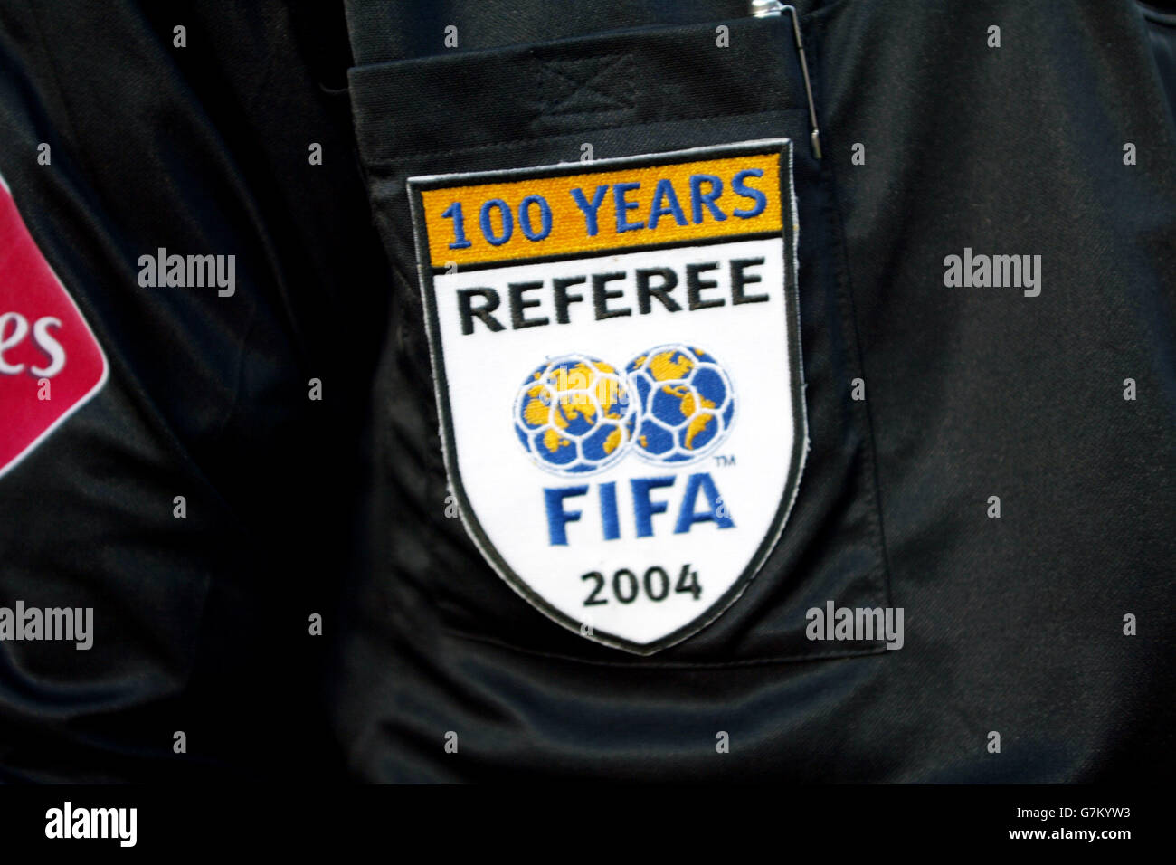 Official fifa referee badge hi-res stock photography and images - Alamy