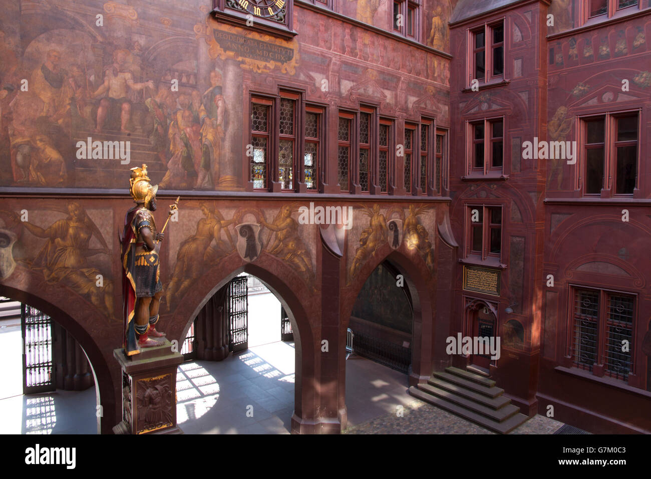 The City Hall, or Rathaus, is the seat of the Basel government ...