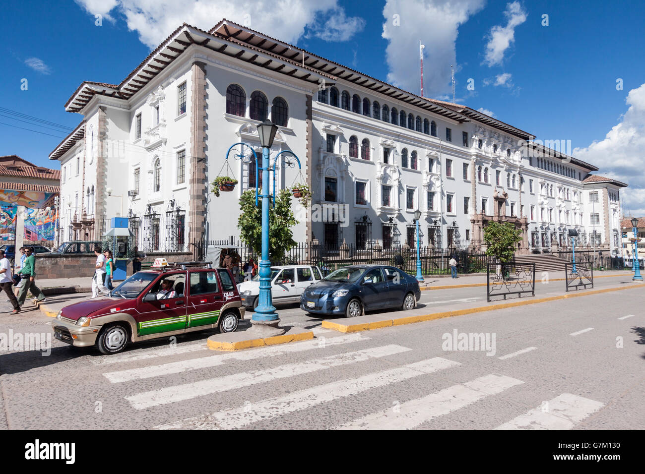 Historical Building Cusco Peru Stock Photo - Alamy