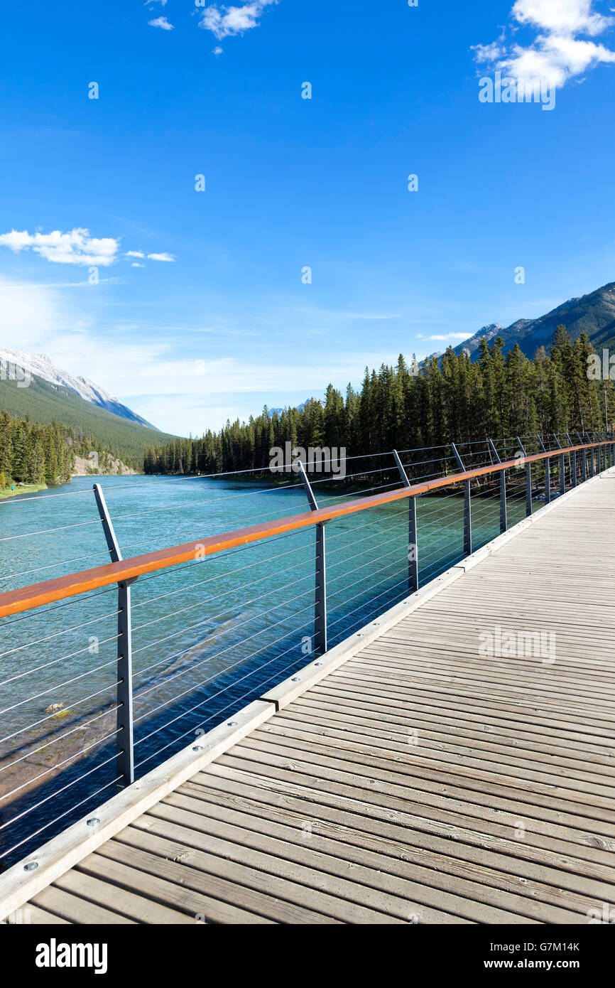 Bow River Bridge Banff Alberta High Resolution Stock Photography and ...