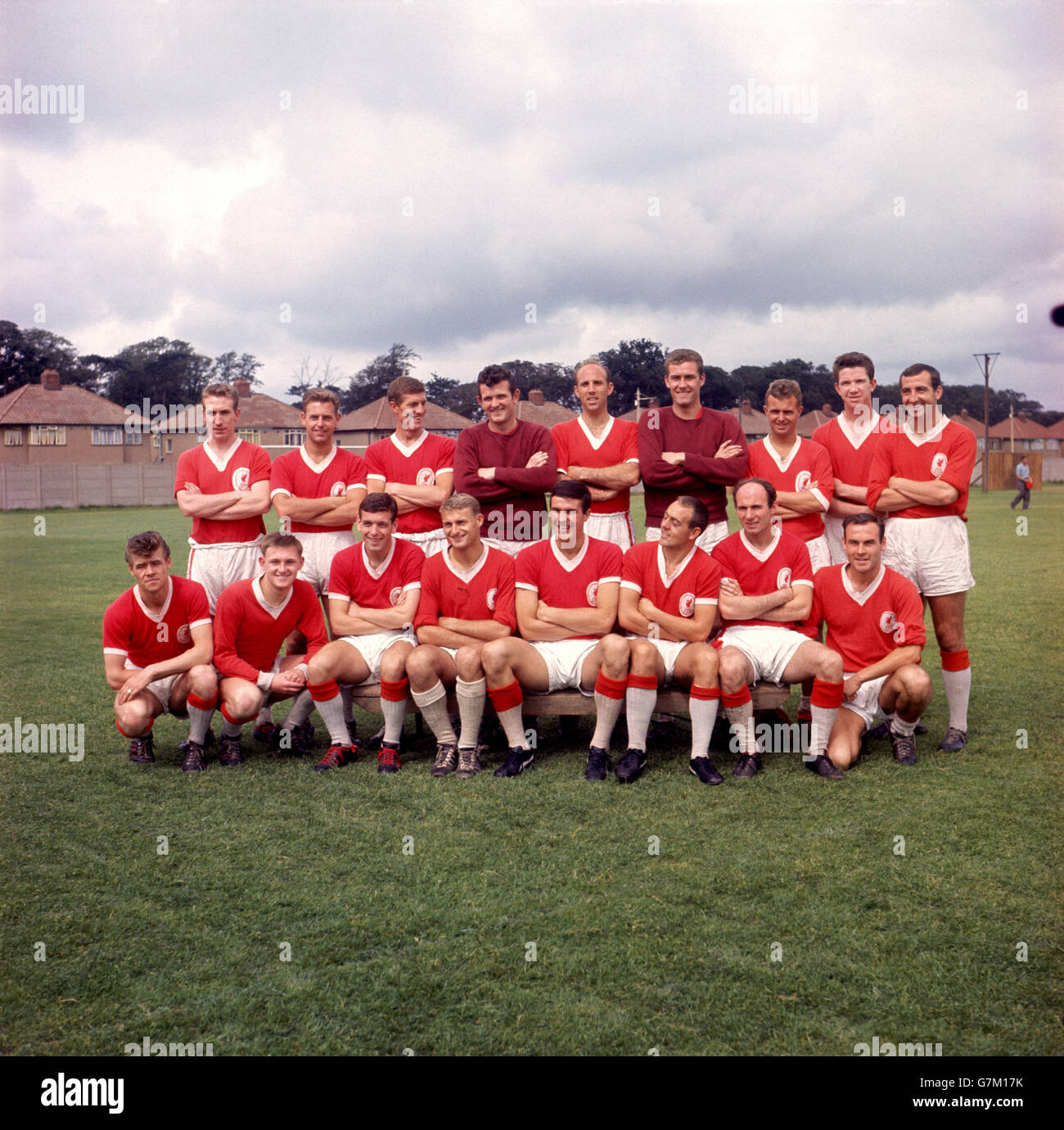 Liverpool squad 1962-63: (back row, l-r) Phil Ferns, Gordon Milne, Wilf ...
