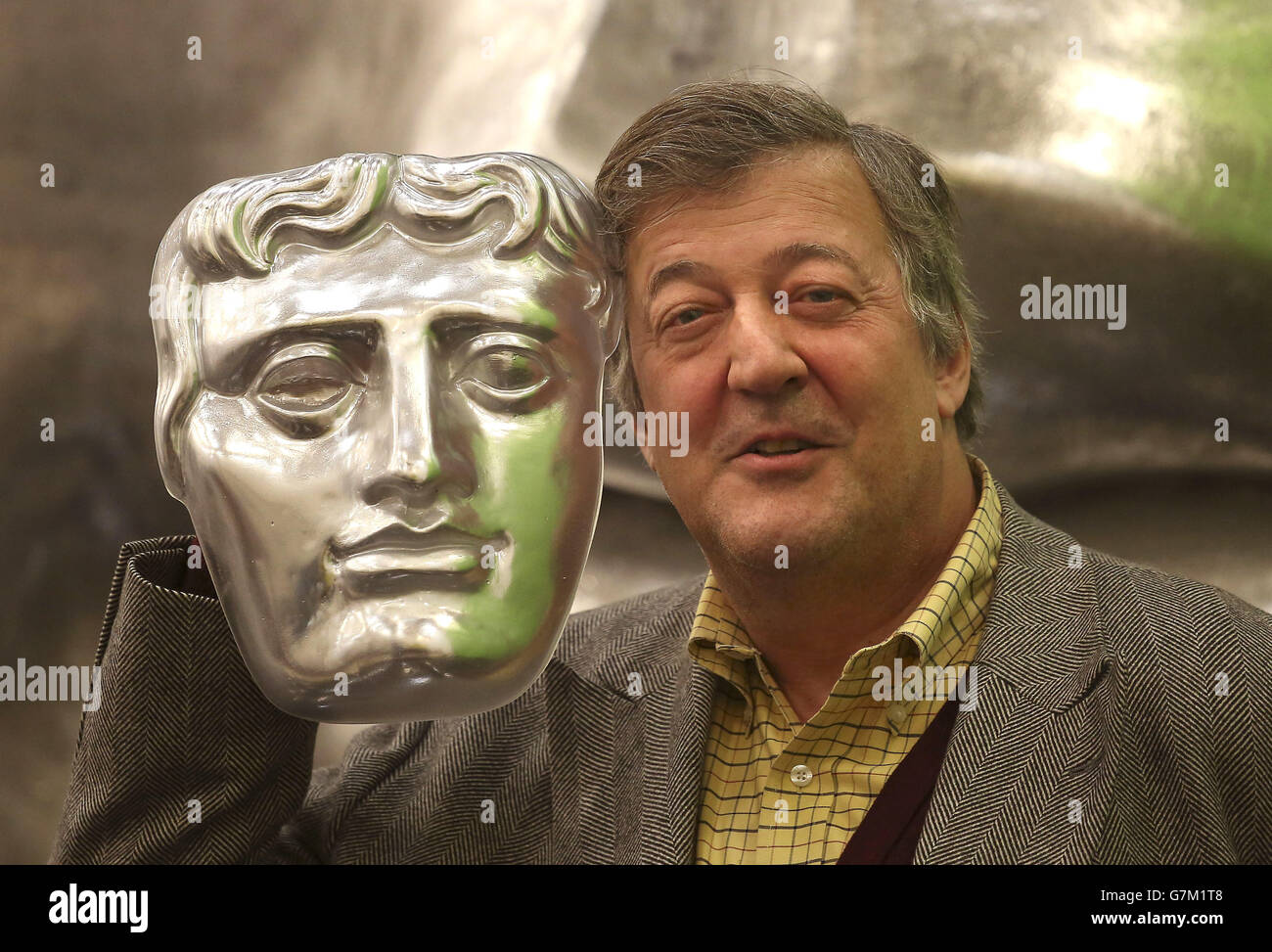 Stephen Fry at a photocall at the Royal Opera House in London ahead of ...