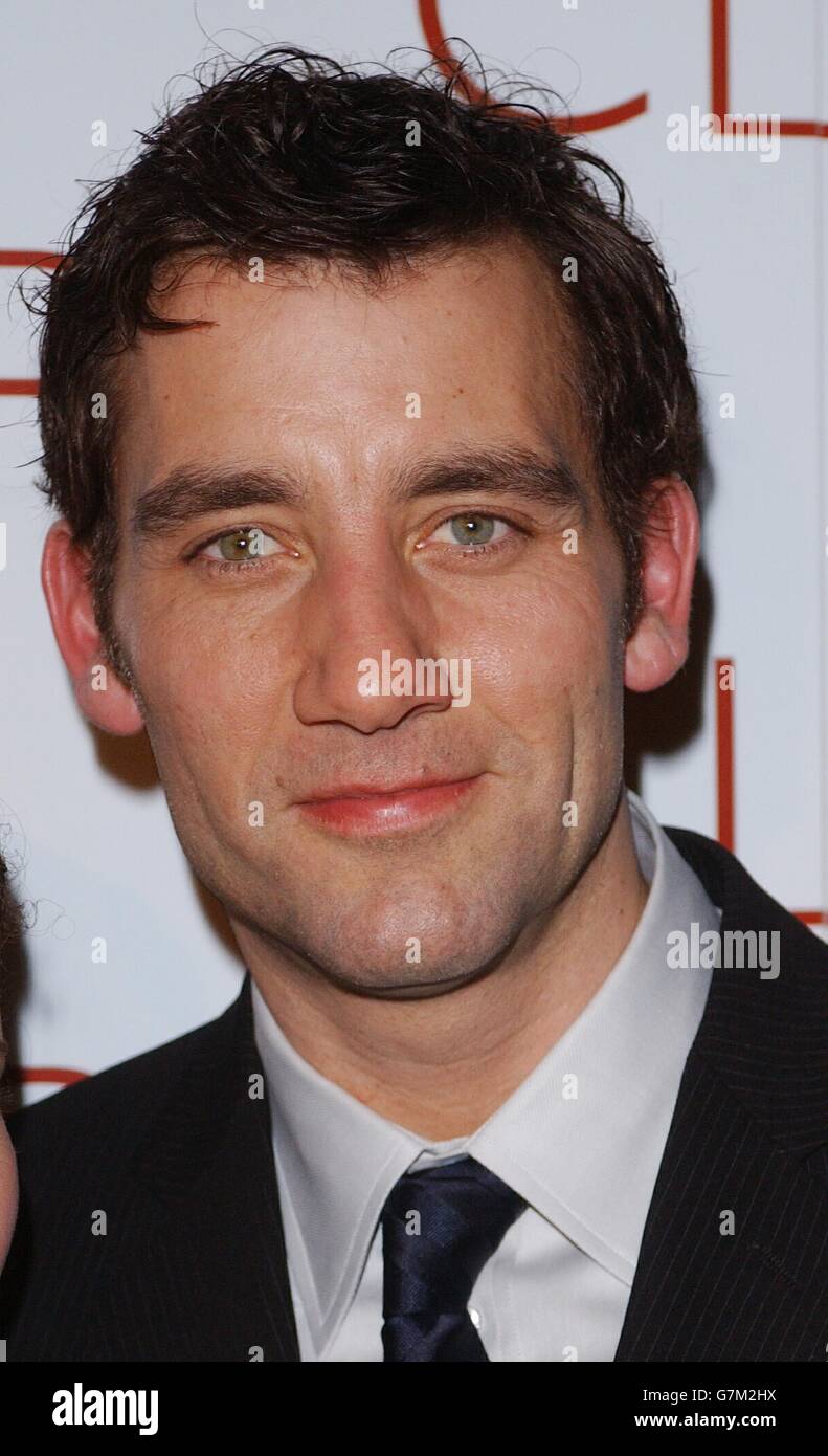 UK gala premiere of 'Closer' - Curzon Mayfair. Actor Clive Owen arrives ...