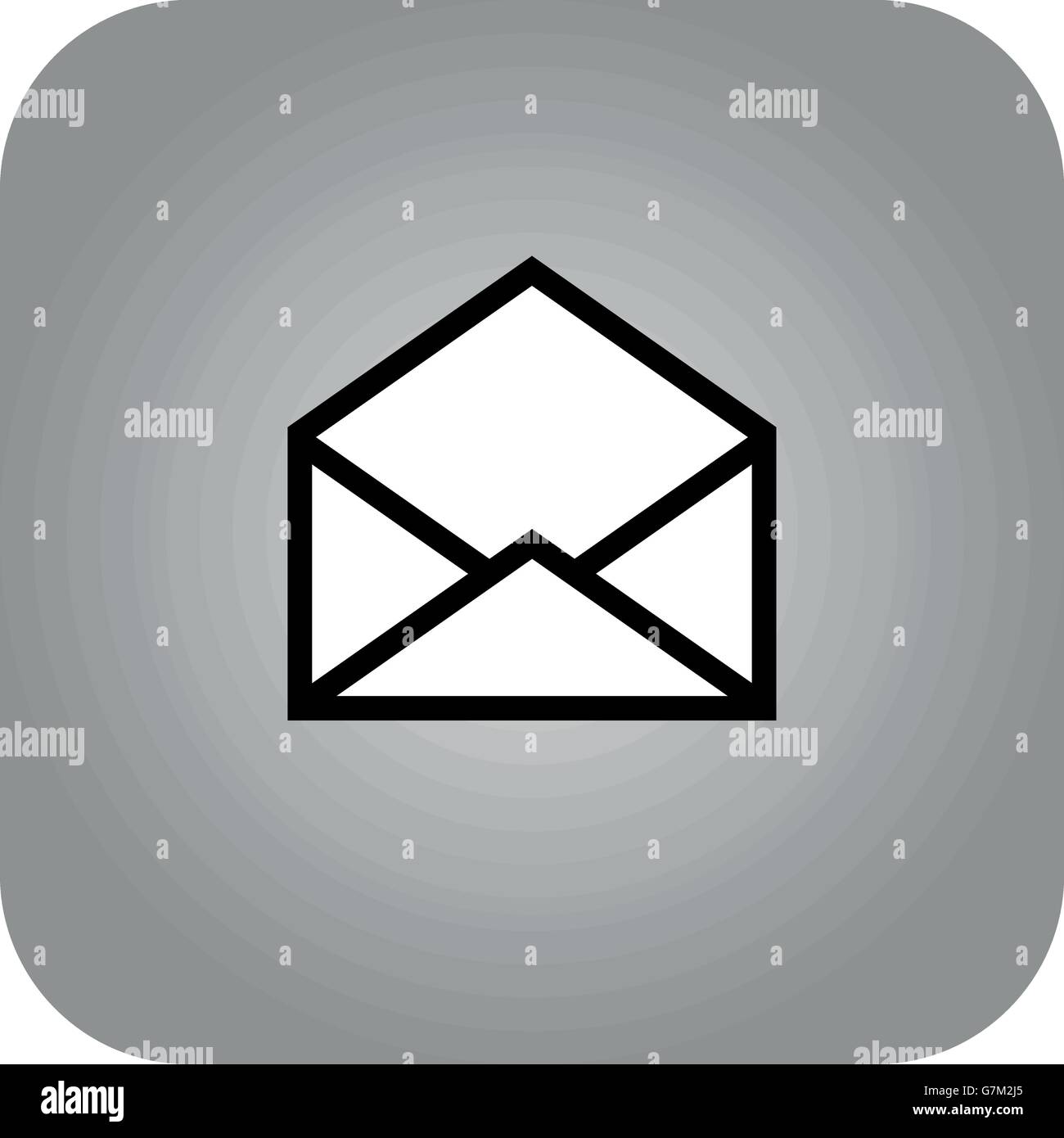 Email symbol letter icon - vector Stock Vector Image & Art - Alamy