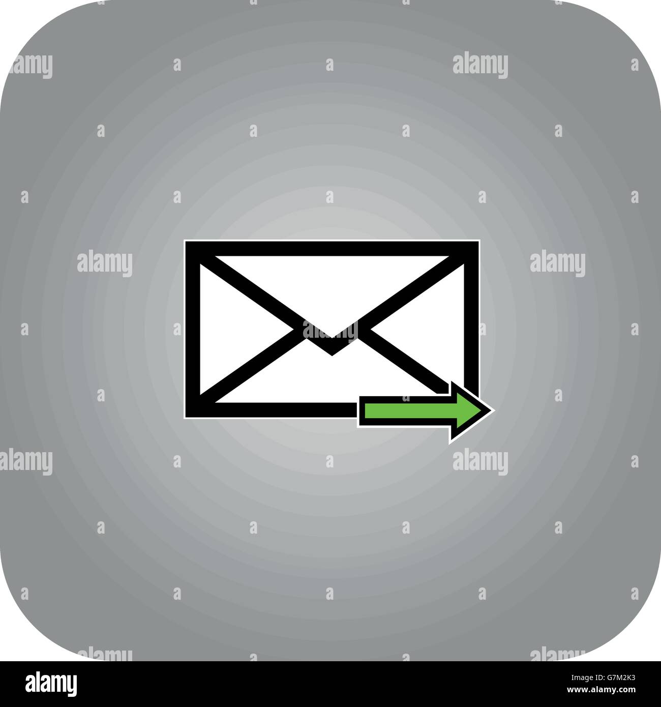 Email symbol letter icon - vector Stock Vector Image & Art - Alamy
