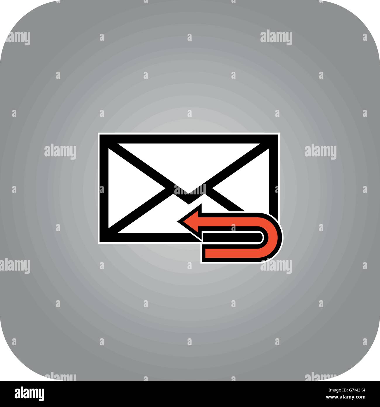 Email symbol letter icon - vector Stock Vector Image & Art - Alamy