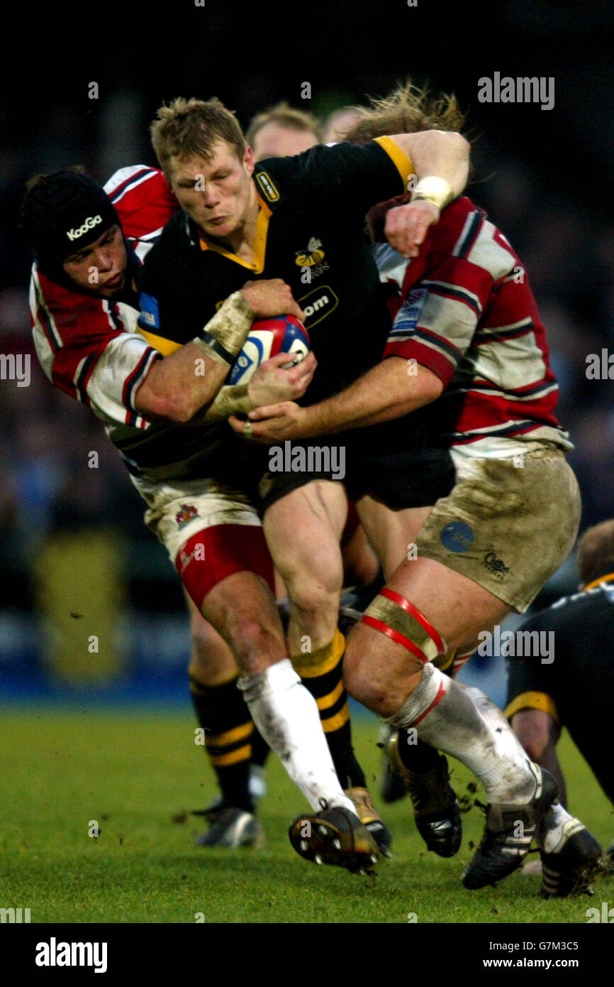 Zurich Premiership - Wasps v Gloucester - Causeway Stadium Stock Photo ...