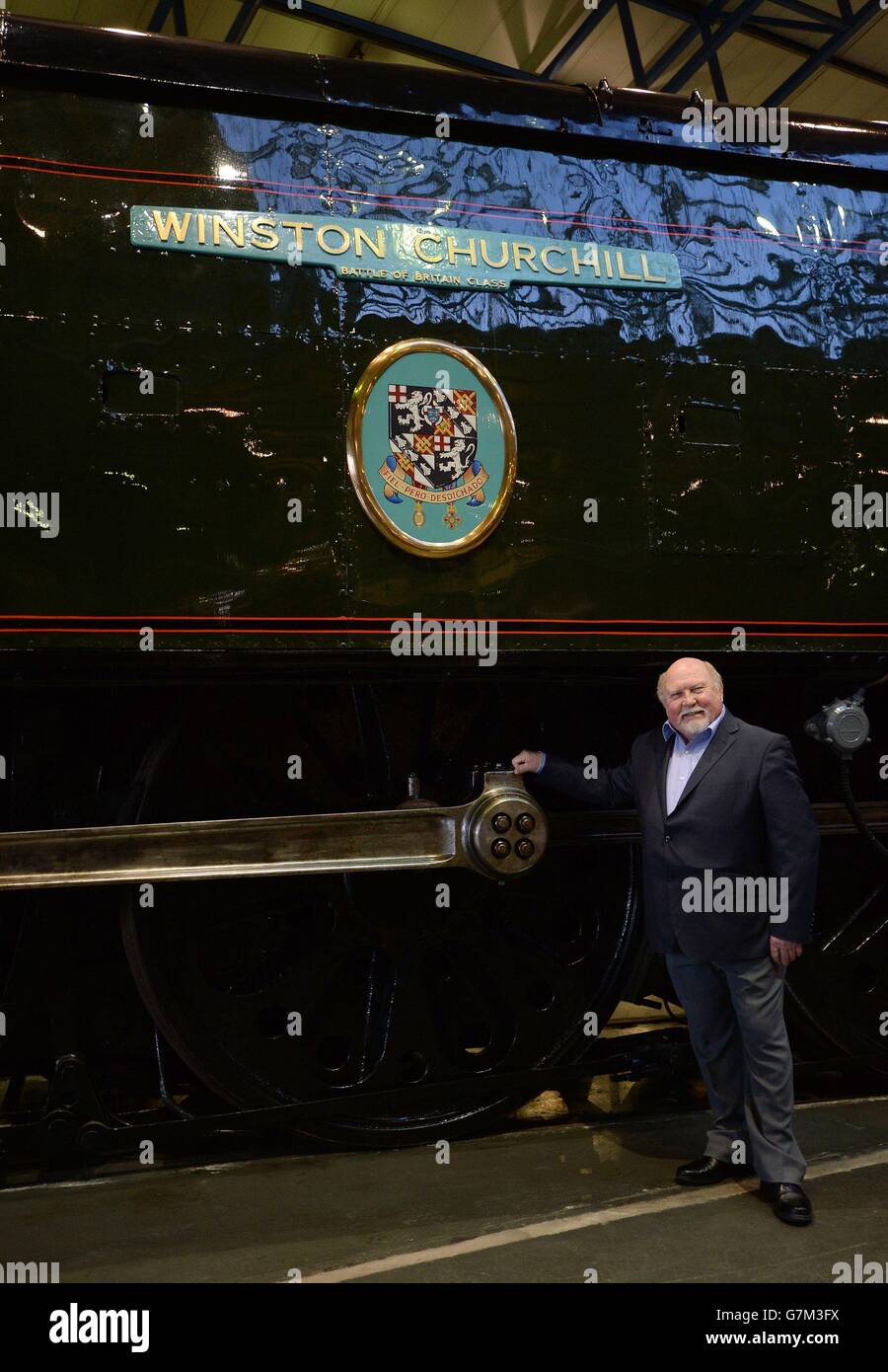 Winston churchill funeral train hi-res stock photography and images - Alamy