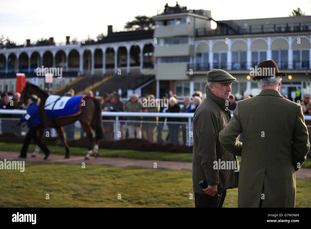 Horse Racing - Ludlow Racecourse Stock Photo - Alamy